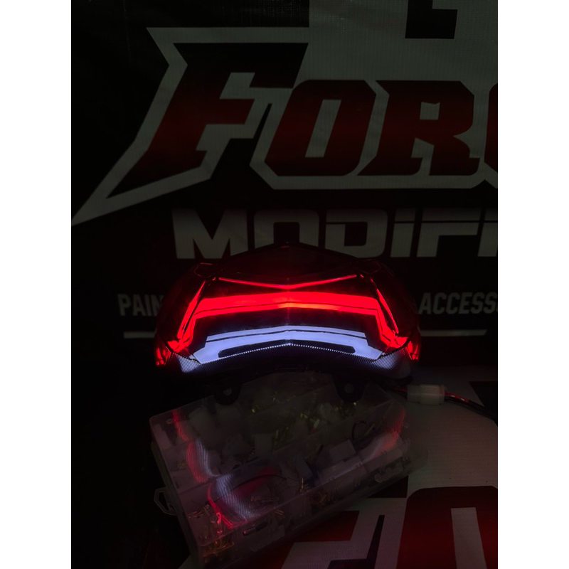Jual Stoplamp Custom Vario 125/150 Old LED Custom Lazy New | Shopee ...