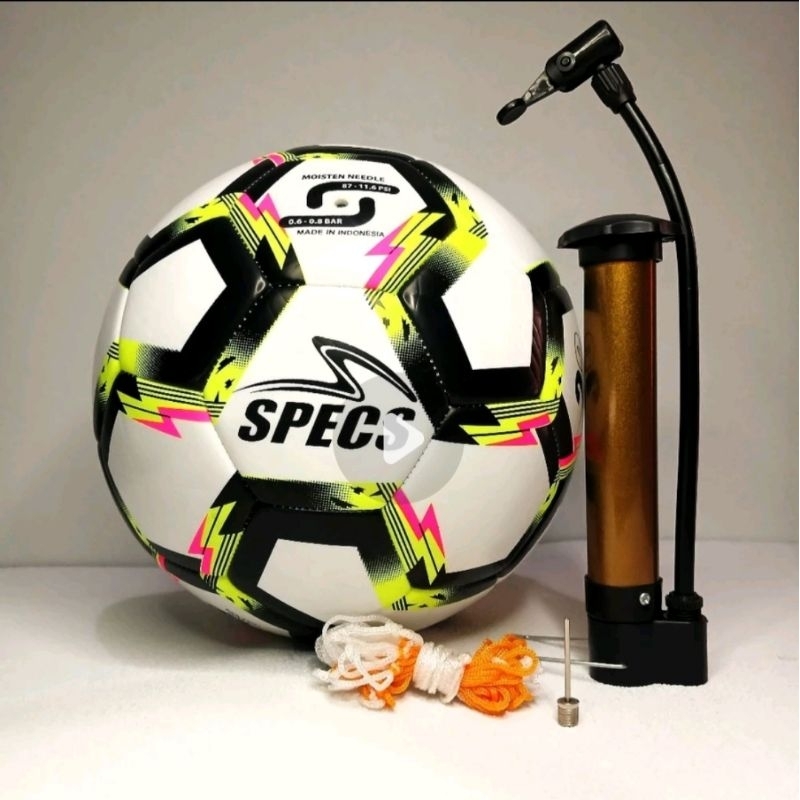 Jual BOLA SEPAK BOLA KAKSI SPECS KOTAK SIZE5 GRATIS POMPA BISA COD ...