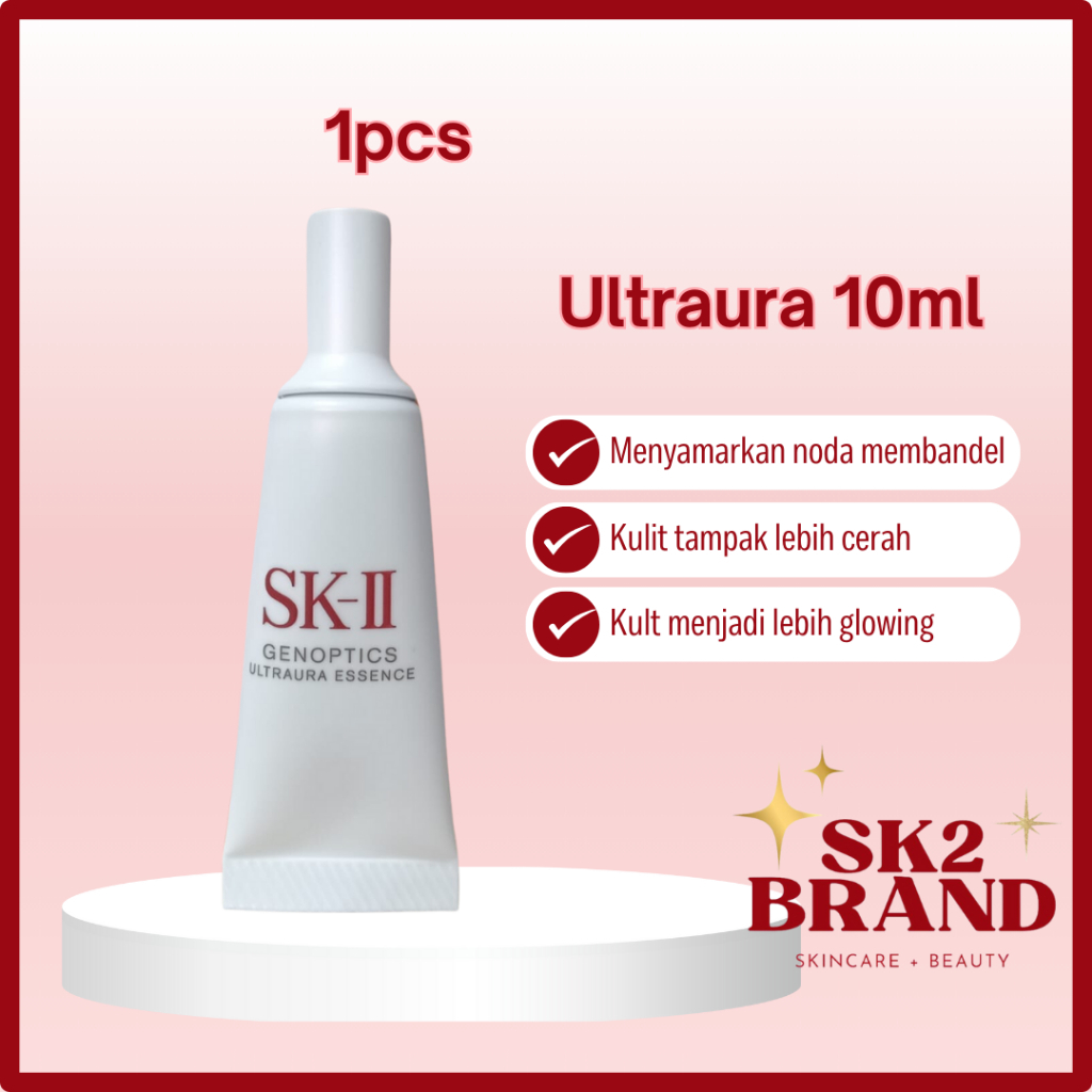 Jual SKII SK-II SK2 Genoptics Ultraura Essence 10ml - Ultraura Tube | Shopee Indonesia
