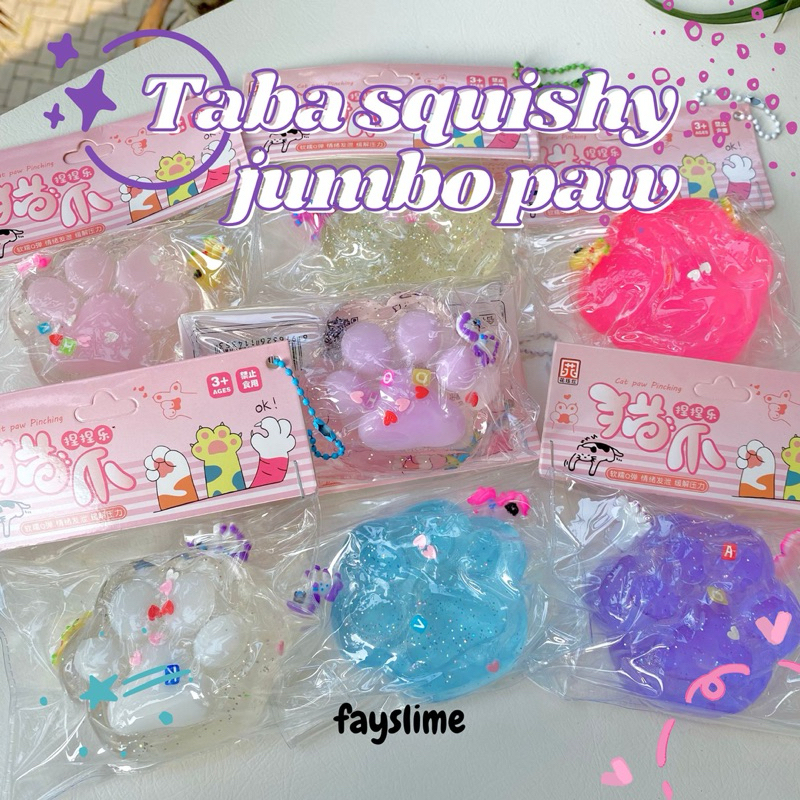 Jual Taba squishy jumbo paw clear | Shopee Indonesia