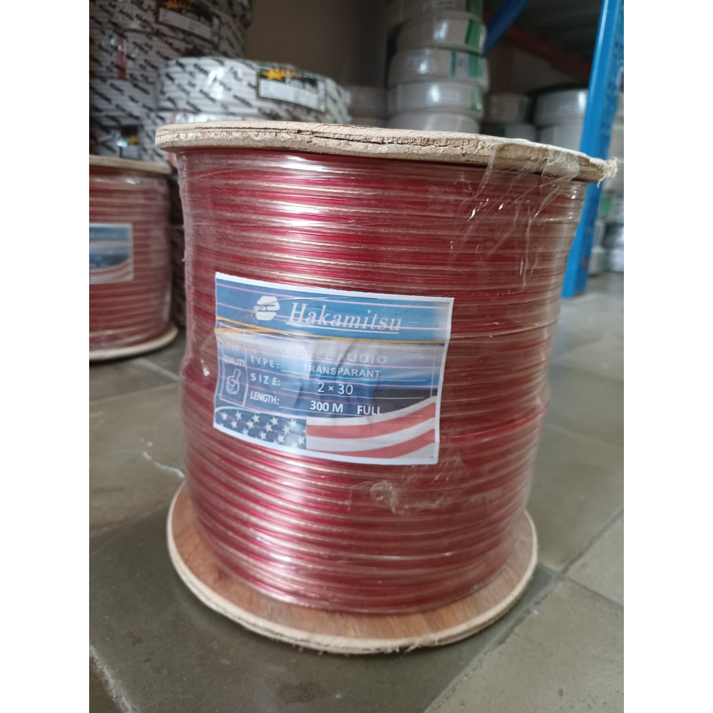 Jual Kabel Listrik Transparan 2x30 300M / Kabel Audio Trans 2 x 30 300 ...