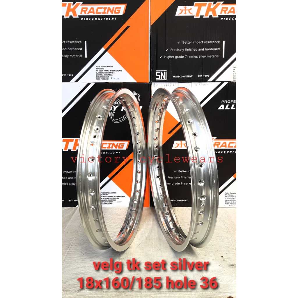 Jual VELG TK RACING SET UKURAN 160x18 DAN 185x18 ORIGINAL | Shopee ...