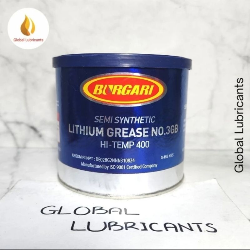 Jual Burgari Hi-Temp 400 Lithium Grease/ Stempet 455Gr (Gemuk Tahan ...