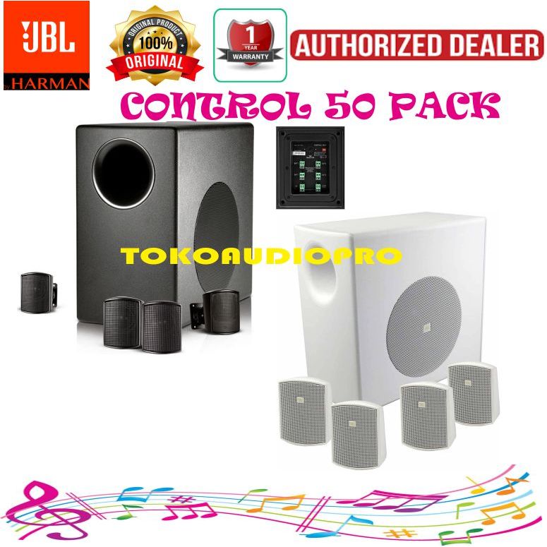 Jual Speaker JBL Control50 Pack Packaged Surface-Mount Subwoofer ...