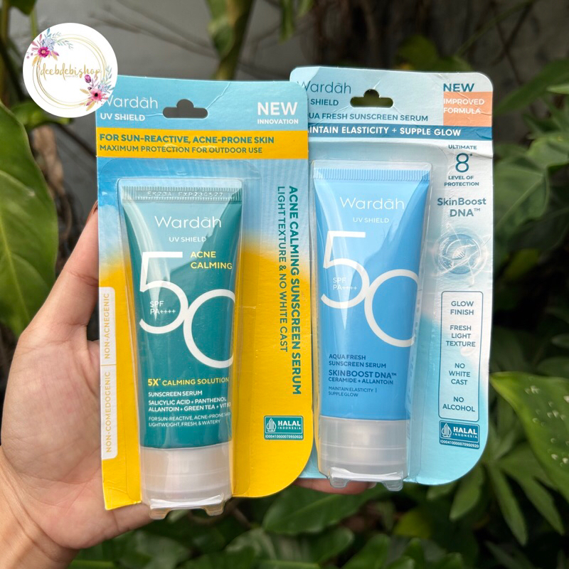 Jual Wardah UV Shield Essential Sunscreen Gel SPF 35 PA +++ 40ml / Acne ...
