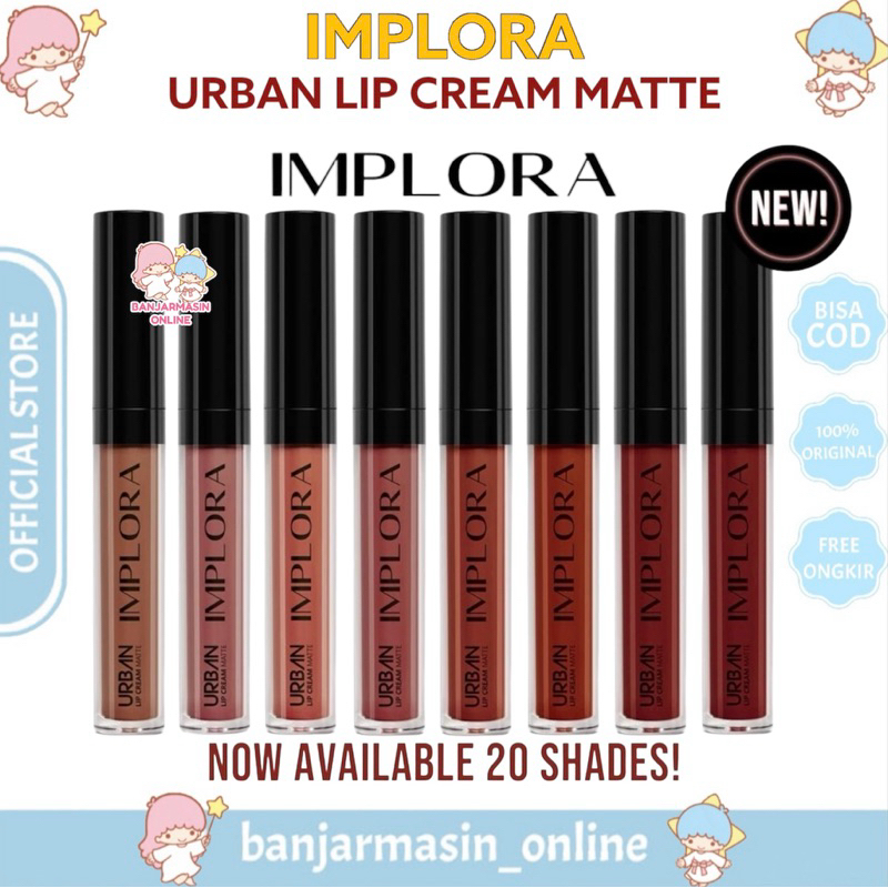 Jual IMPLORA Urban Lip Cream Implora | Shopee Indonesia