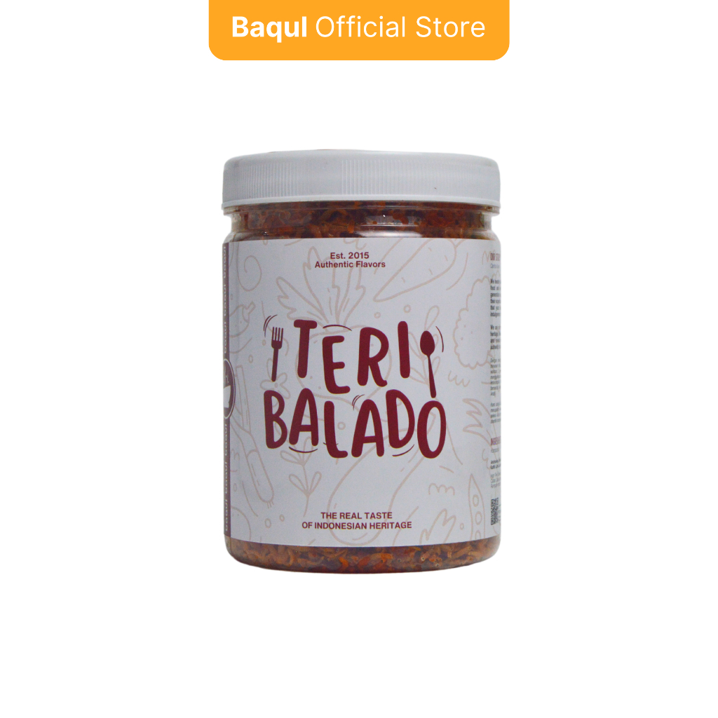 Jual Baqul Teri Balado Kemasan Jar Ukuran Medium | Shopee Indonesia