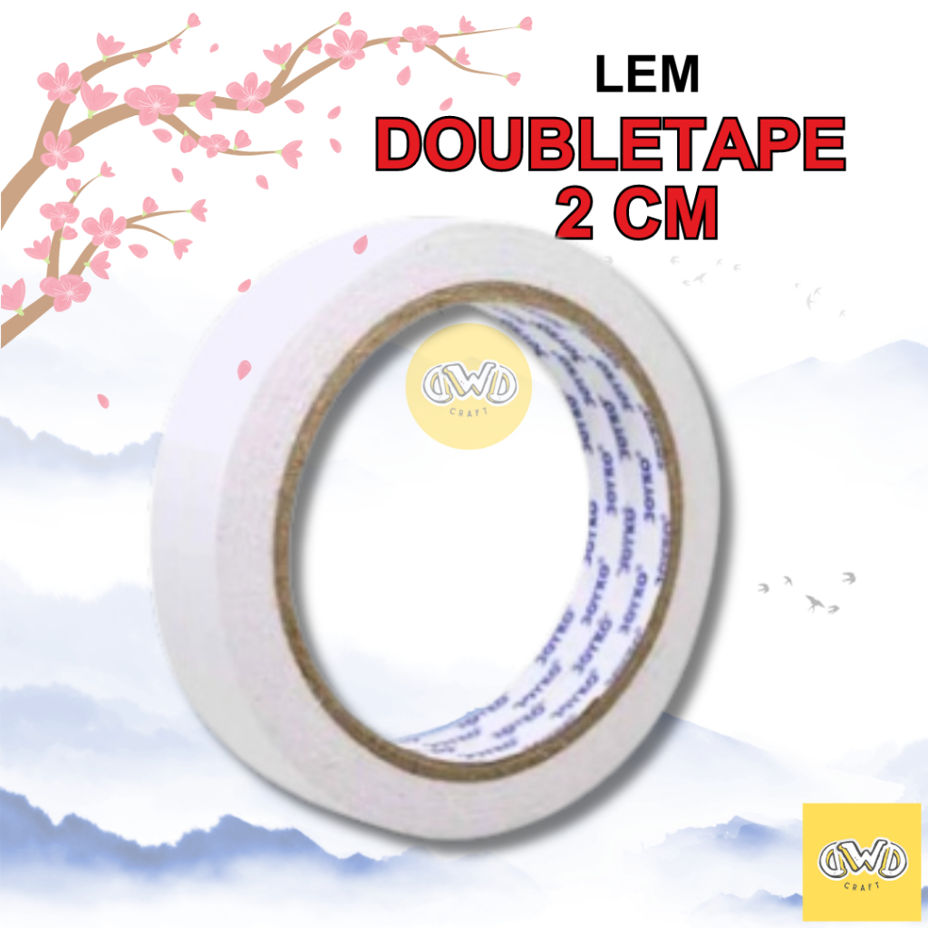 Jual Lem DOUBLE TAPE 2 CM | Shopee Indonesia