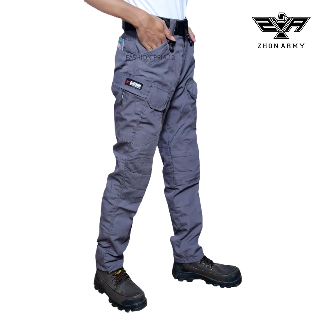 Jual ZHON ARMY Celana PDL Cargo Tactical Panjang Outdoor Grey | Shopee ...