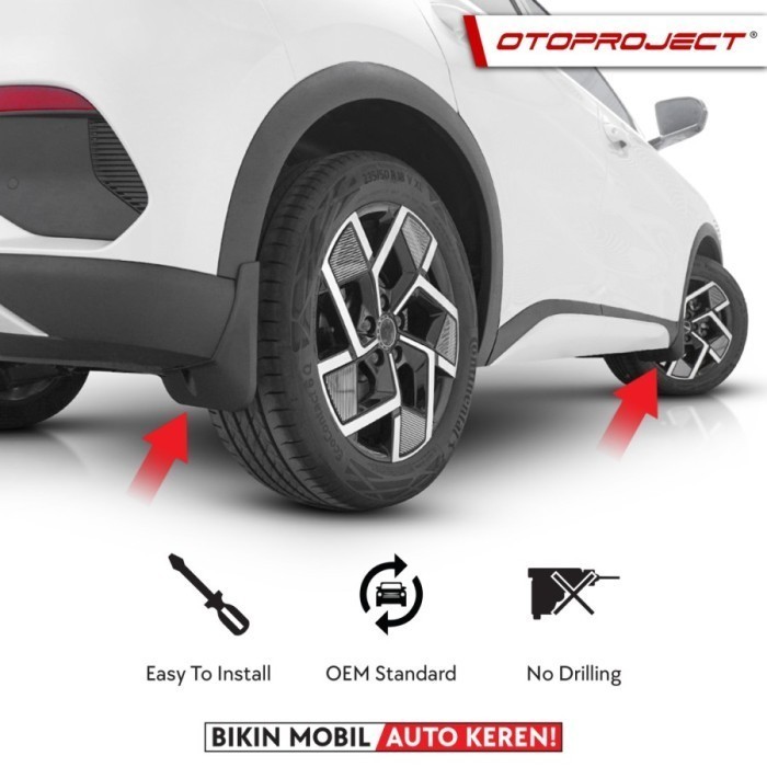 Jual Mudguard / Mud Guard Karpet Lumpur Mobil BYD DOLPHIN Otoproject ...