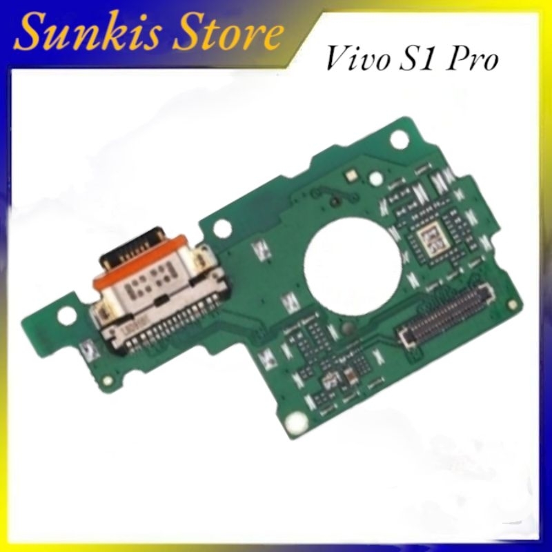 Jual Konektor Charger Papan Cas PCB Vivo S1 Pro Board Charger + Mic ...
