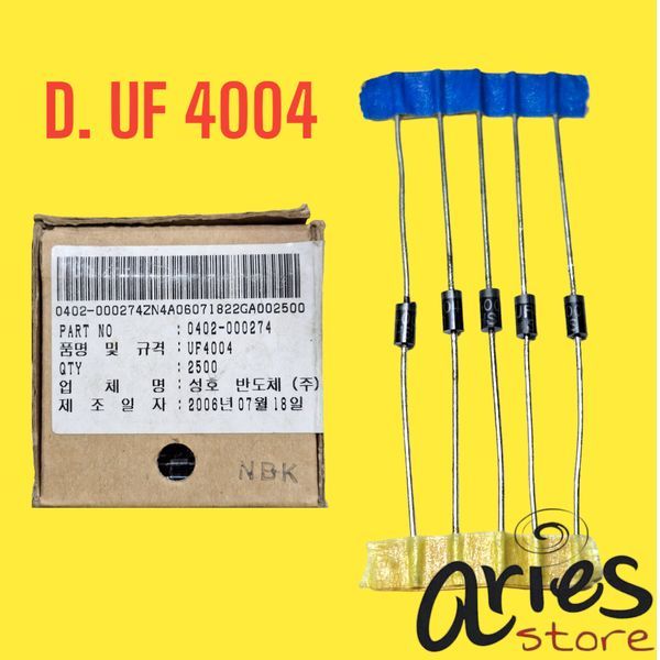 Jual DIODA UF4004 ORIGINAL UF4004 ORI | Shopee Indonesia