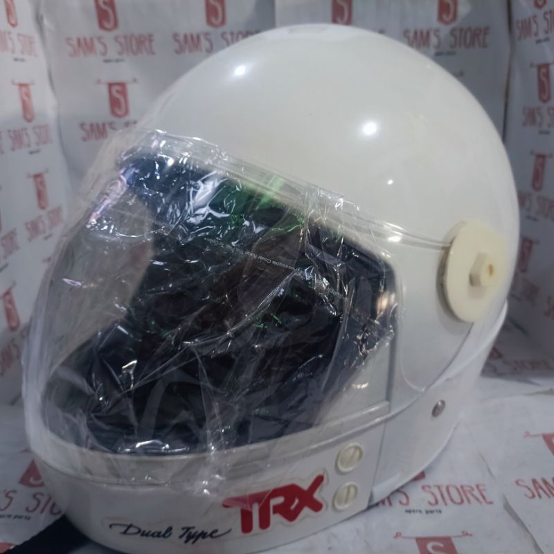 Jual Helm TRX Jadul NOS Full Face | Shopee Indonesia