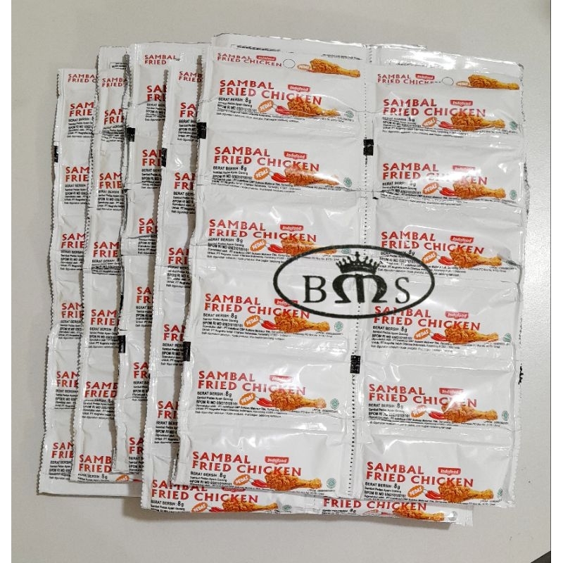 Jual INDOFOOD Sambal Fried Chicken Sachet 24×8gr | Shopee Indonesia