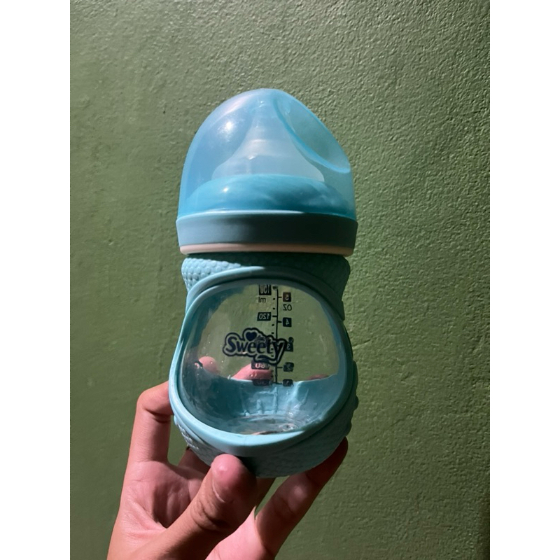 Jual Sweety baby bottle blue Glass 150ml | Shopee Indonesia