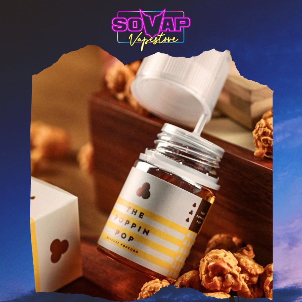 Jual The Poppin Pop Gourmet Popcorn 4mg & 7mg 60ml | Shopee Indonesia