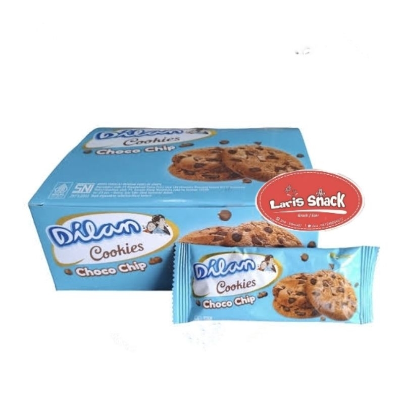 Jual Dilan Cookies Choco Chip/Biskuit Cokelat Chip Box | Shopee Indonesia