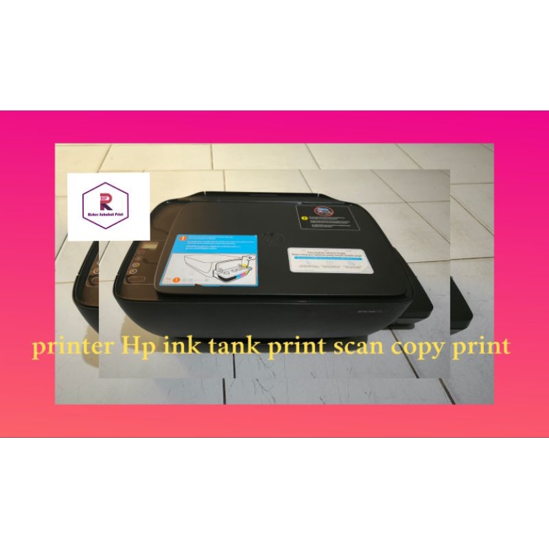 Jual Printer Hp ink tank print scan copy kosongan tanpa cartridge ...