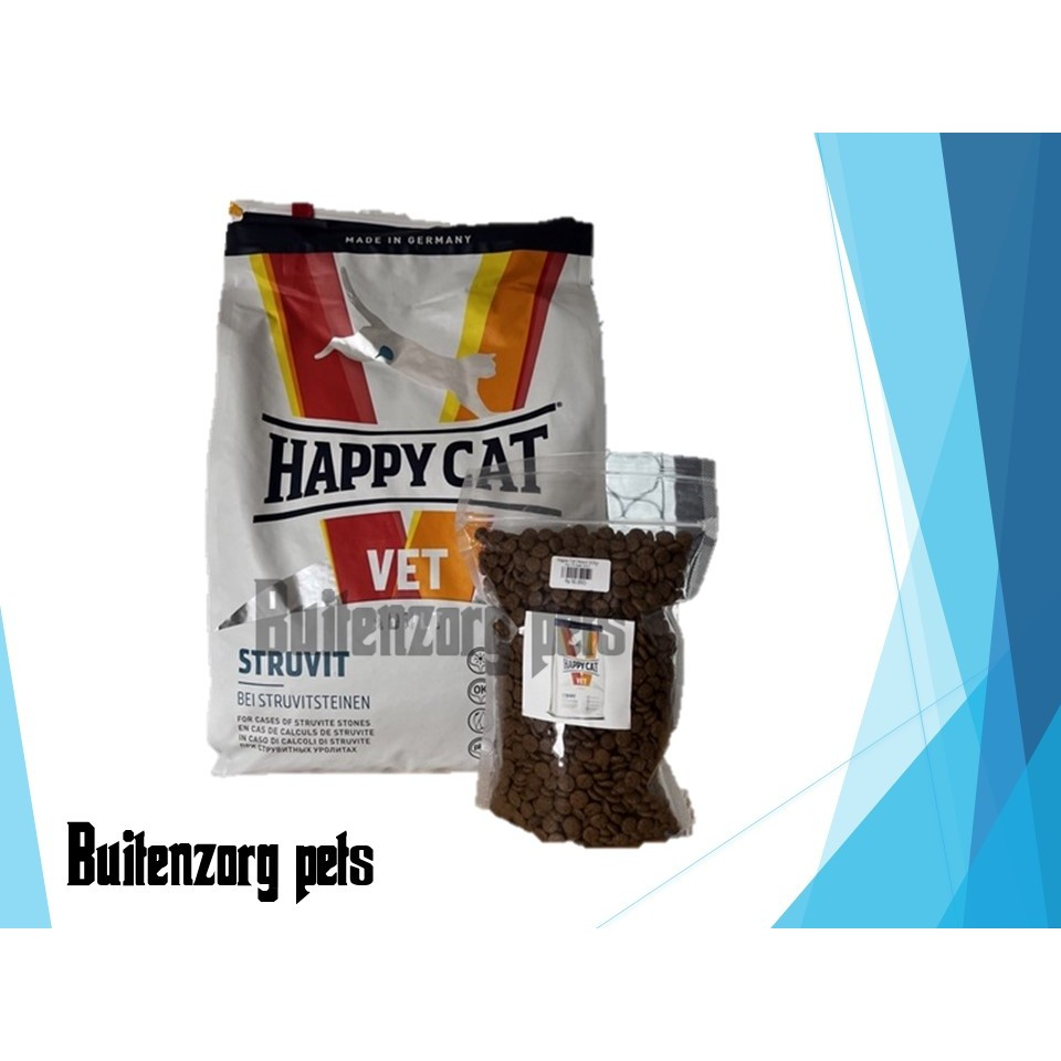 Jual Happy Cat Vet Struvit (Urinary S/O) Adult Cat Repack 1Kg happy cat ...