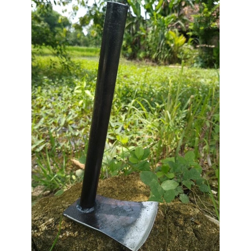 Jual cangkul kecil gagang besi 30 cm wangkil gatul baja per | Shopee ...