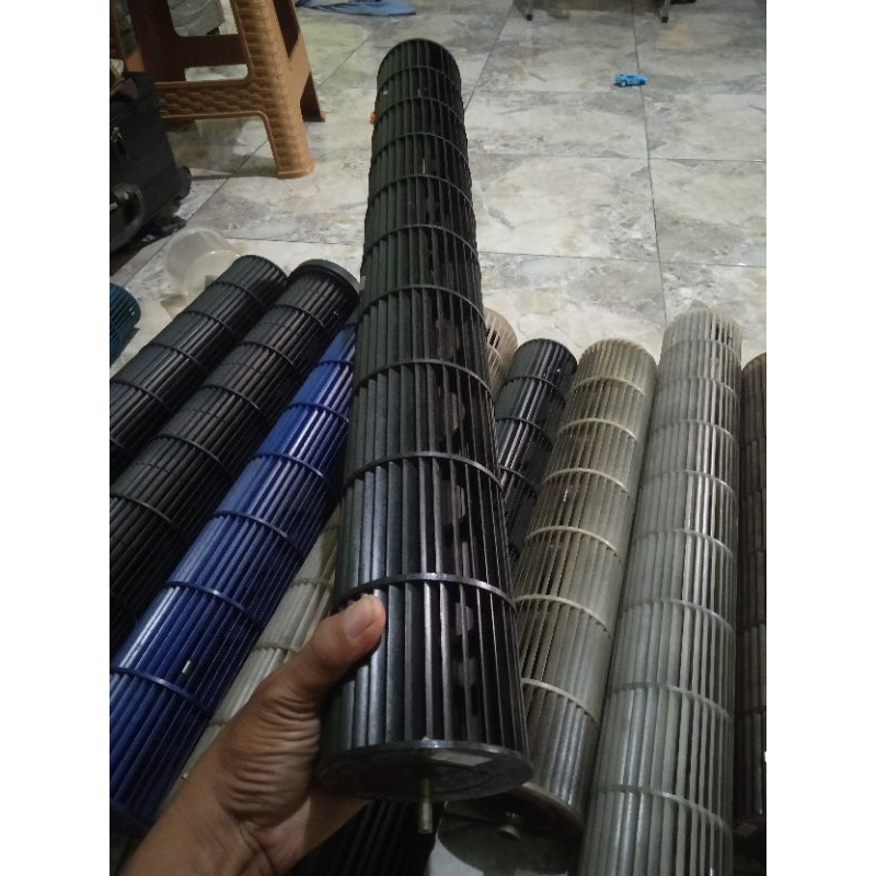 Jual blower fan indoor AC ukuran panjang 67.7 cm diameter 9 cm | Shopee ...
