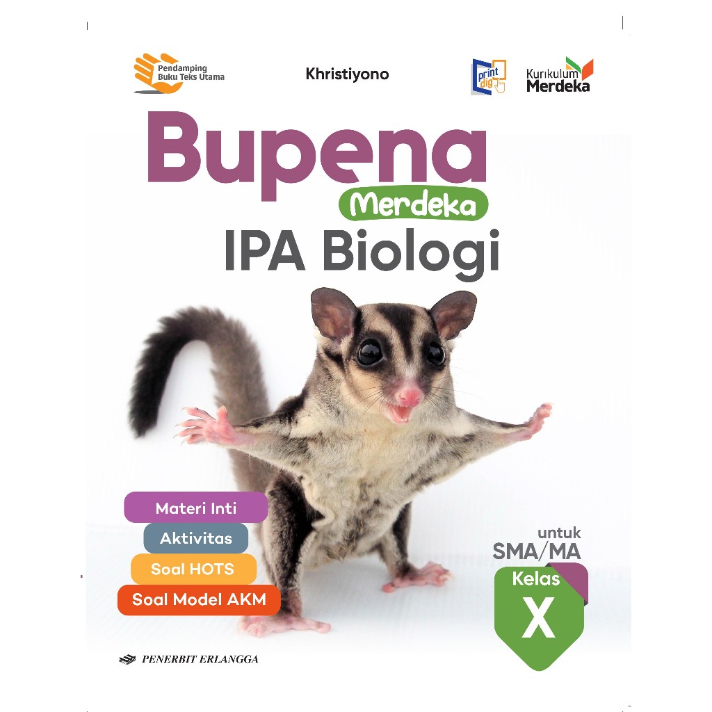 Jual Buku BUPENA IPA BIOLOGI SMA/MA Kelas 10 11 12 KM Merdeka Erlangga ...