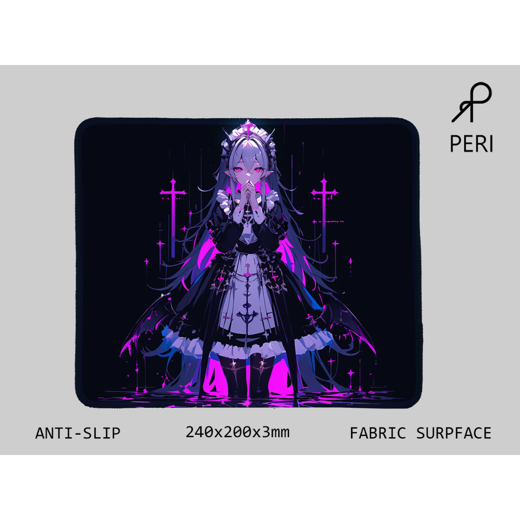 Jual Mousepad Antislip Anime - Side-Stitched Graphic Gaming Mousepad ...