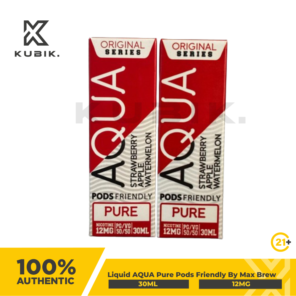 Jual Liquid Aqua Original Pure Pods Friendly 30ML | Shopee Indonesia