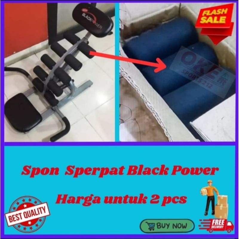 Jual Sperpat busa black power 1pasang kanan kiri | Shopee Indonesia