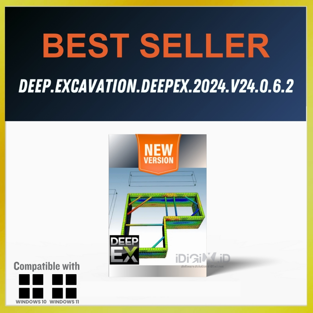 Jual DeepEX 2024 geoteknik untuk merancang struktur penahan tanah ...