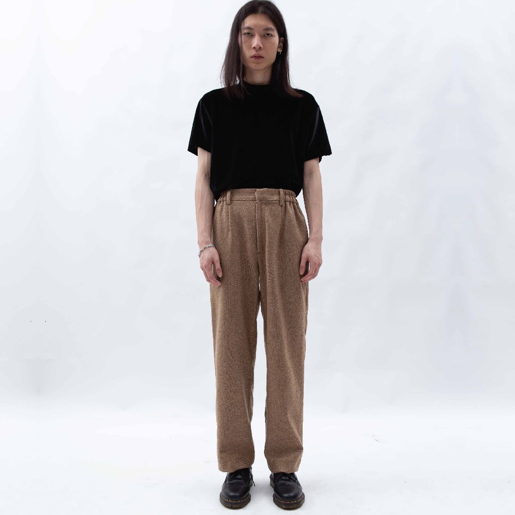 Jual Openair - Wool Sack Trousers (Men) | Shopee Indonesia