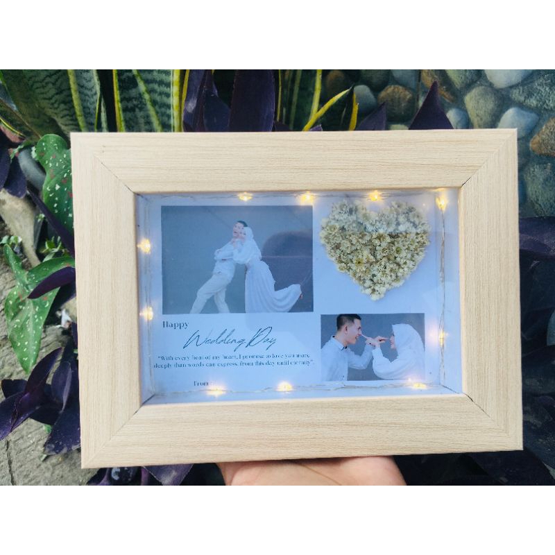 Jual IDE KADO WEDDING/FRAME 3D ESTETIK | Shopee Indonesia