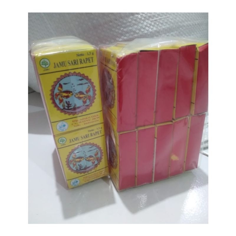 Jual Jamu Sari Rapet Ikan cap Wisnu JKW isi 10 sachet | Shopee Indonesia