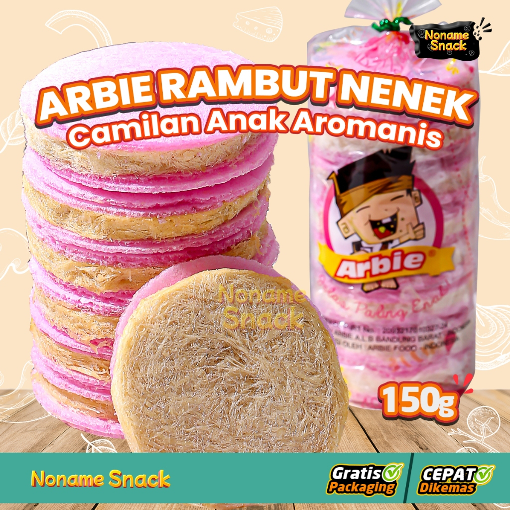 Jual NoName Snack - Rambut Nenek Arbie Aromanis Harum Manis Grosir ...