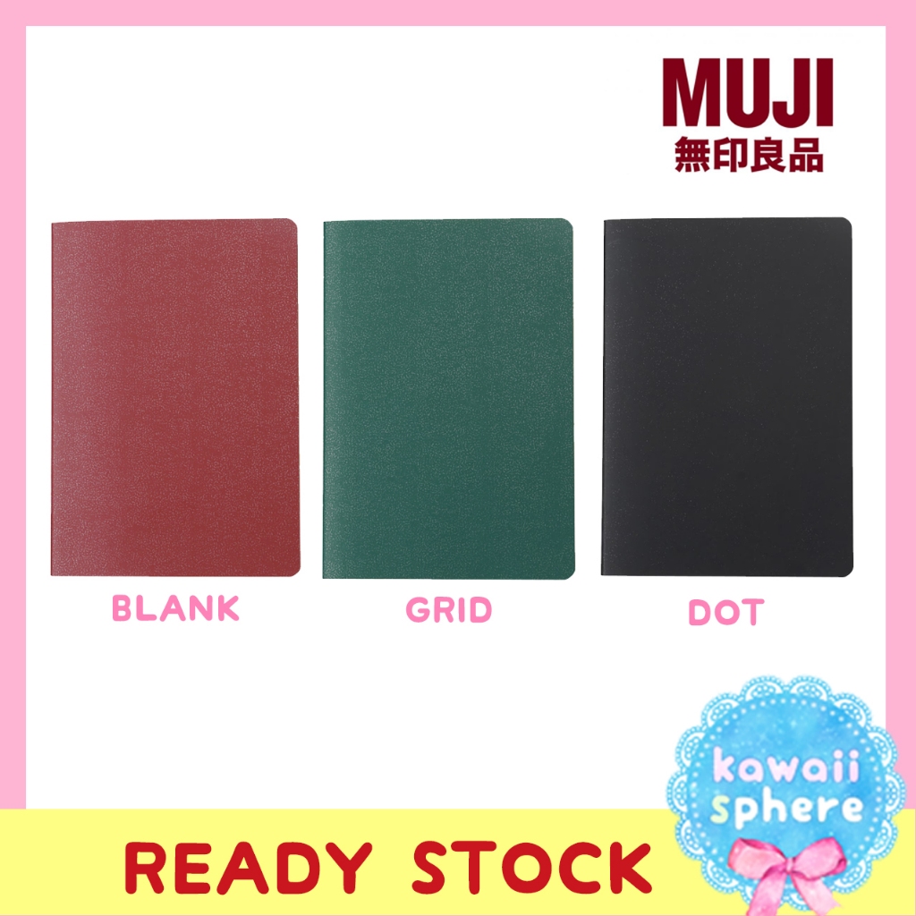 Jual MUJI Passport Memo | Blank / Grid / Dot | Passport Size Notebook ...