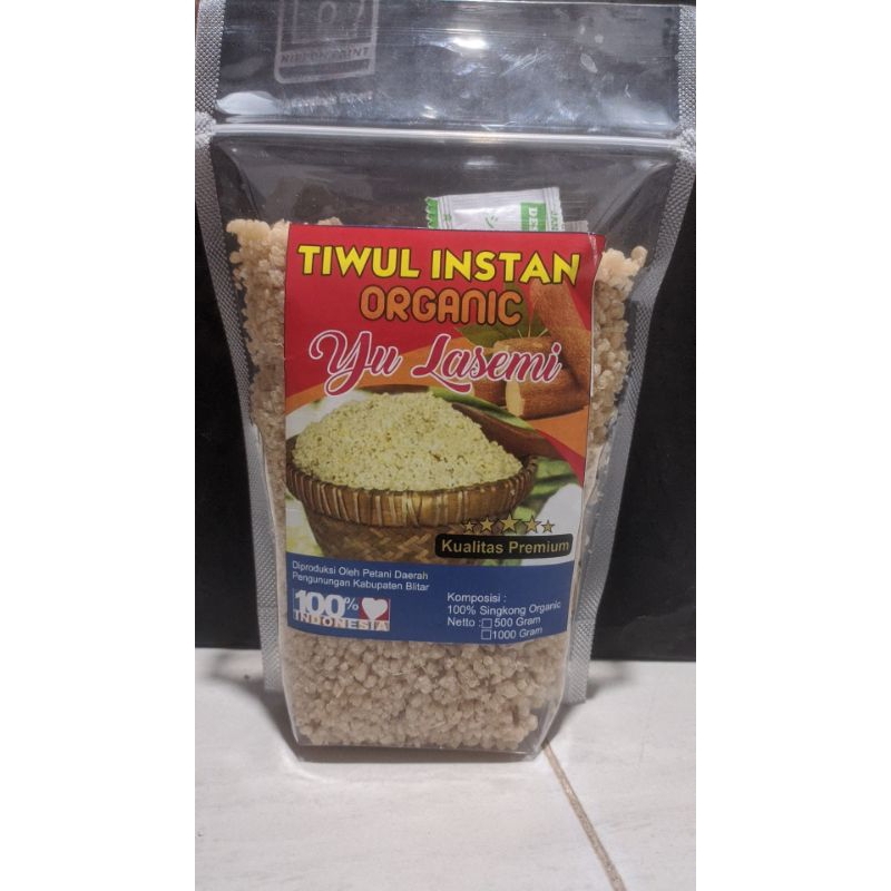Jual Tiwul / Oyek Instant / Karak Premium Organik & Khas Ndeso Yu ...