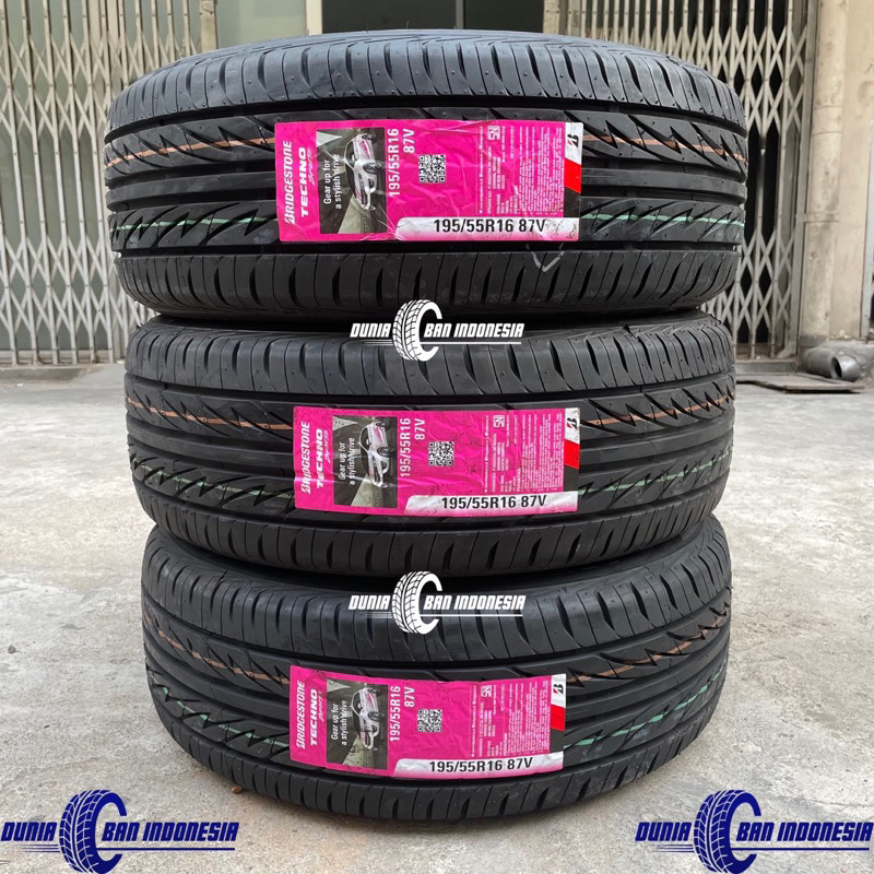 Jual Ban Mobil Bridgestone Techno Sports 195/55 R16 Fiesta Kia Rio Sienta Swift | Shopee Indonesia