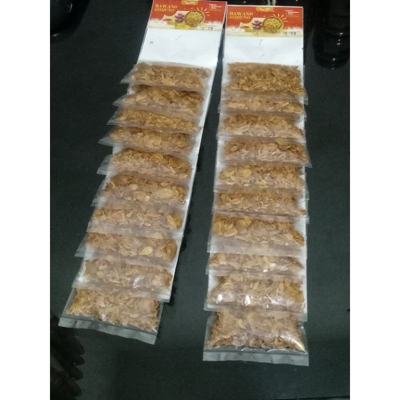 Jual BAWANG GORENG ASLI RENTENGAN 10gr, isi 10 pcs | Shopee Indonesia