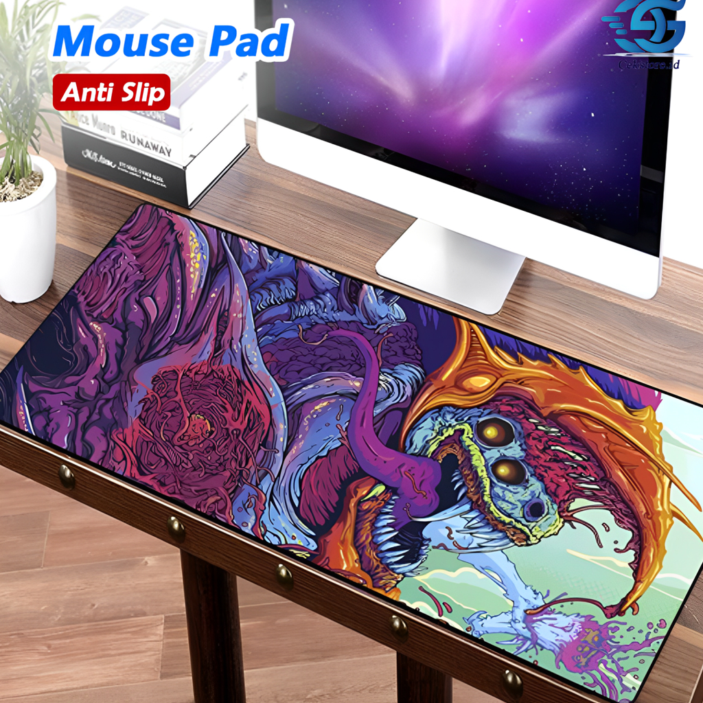 Jual Mouse Pad Gaming Anti Slip Alas Mouse Aesthetic Ukuran Besar ...