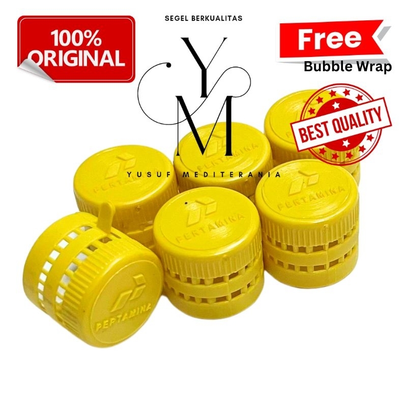 Jual TUTUP TABUNG GAS SEGEL ELPIJI KUNING TUTUP GAS LPG 3KG TUTUP ...