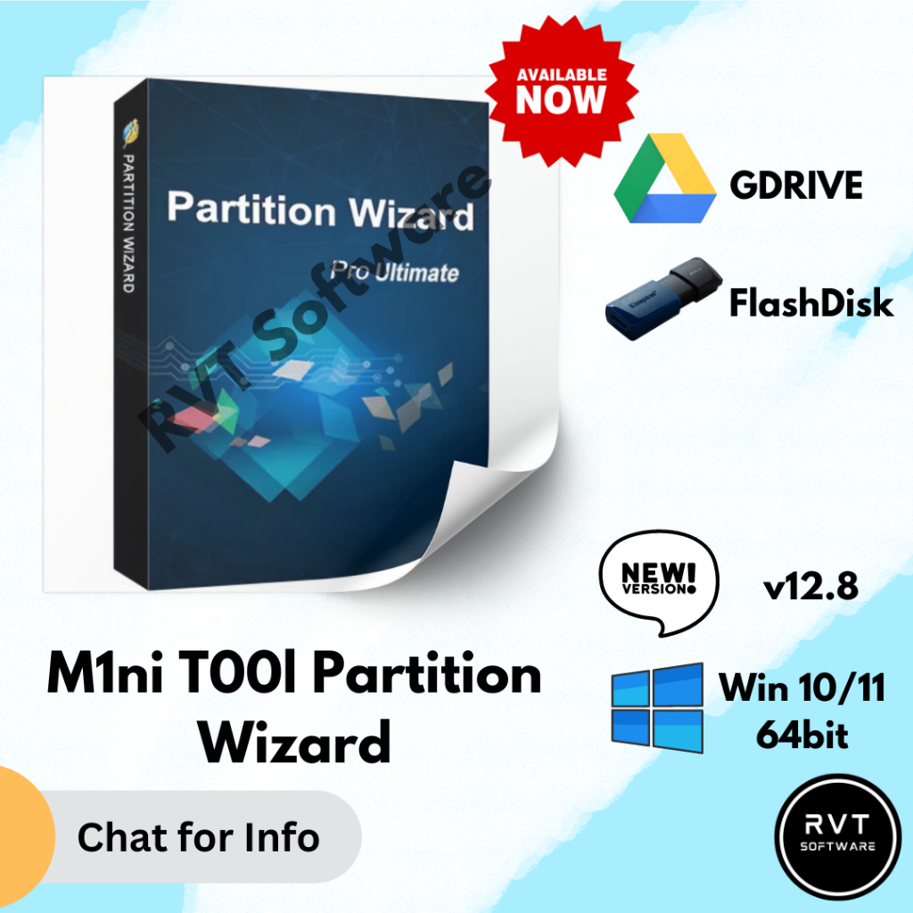Jual Minitool Partition Wizard 12 8 Fullversion Shopee Indonesia