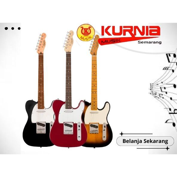 Jual Squier Debut Telecaster - Squier Debut Series Telecaster Electric Guitar | Shopee Indonesia