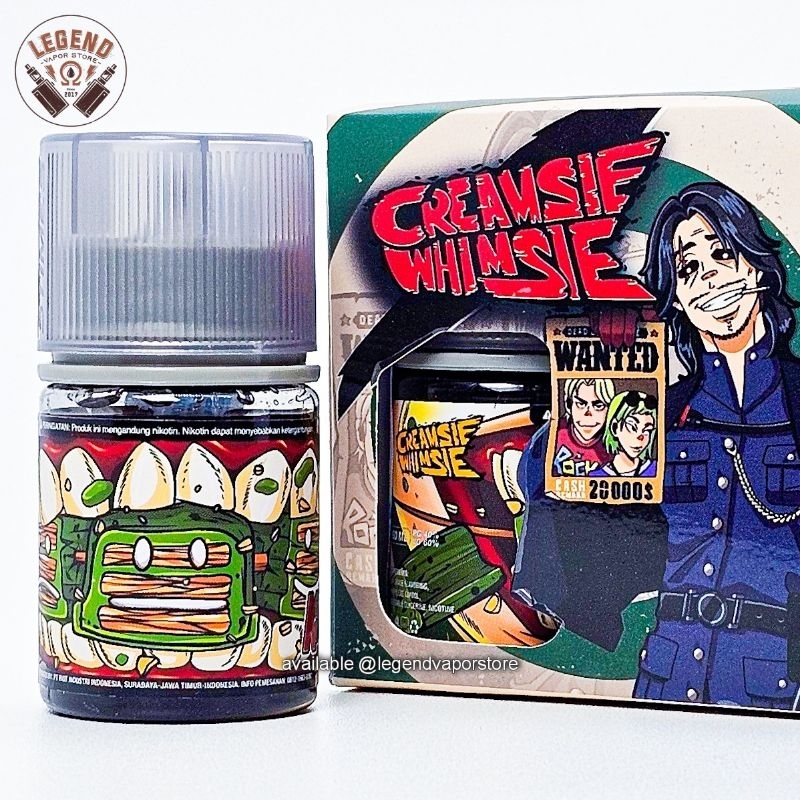Jual FREEBASE - LIQUID CREAMSIE WHIMSIE V3 KATCHA Matcha Coated ...