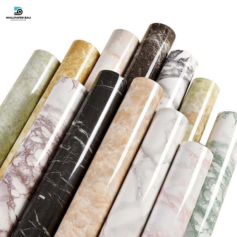 Jual Wallpaper Marmer Sticker 7-8m x 45cm PVC Sticker , Sticker Marmer ...