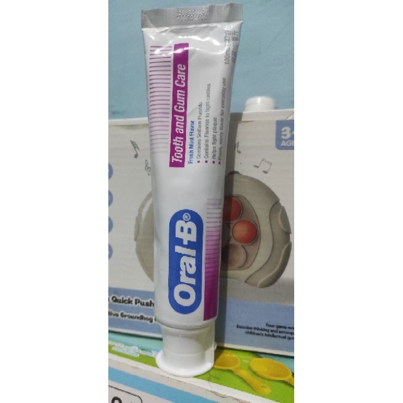 Jual Oral B pasta gigi tooth and gum care 100ml (non dus) | Shopee ...