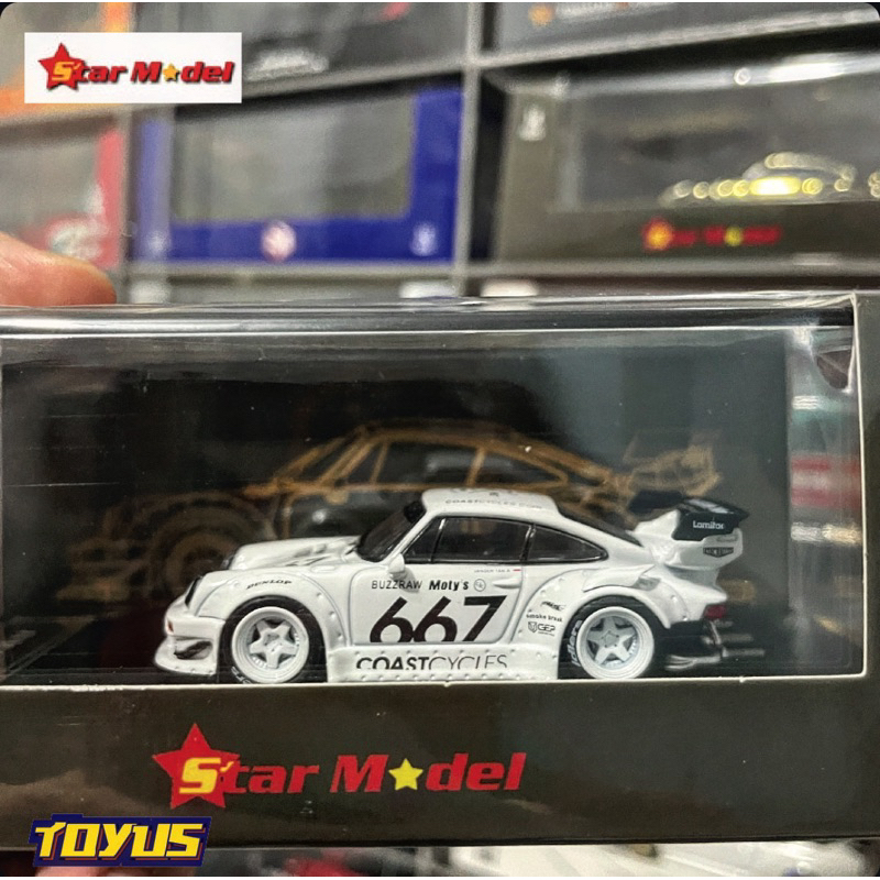 Jual Star Model - Porsche RWB 930 GT White Coastcycles | Shopee Indonesia