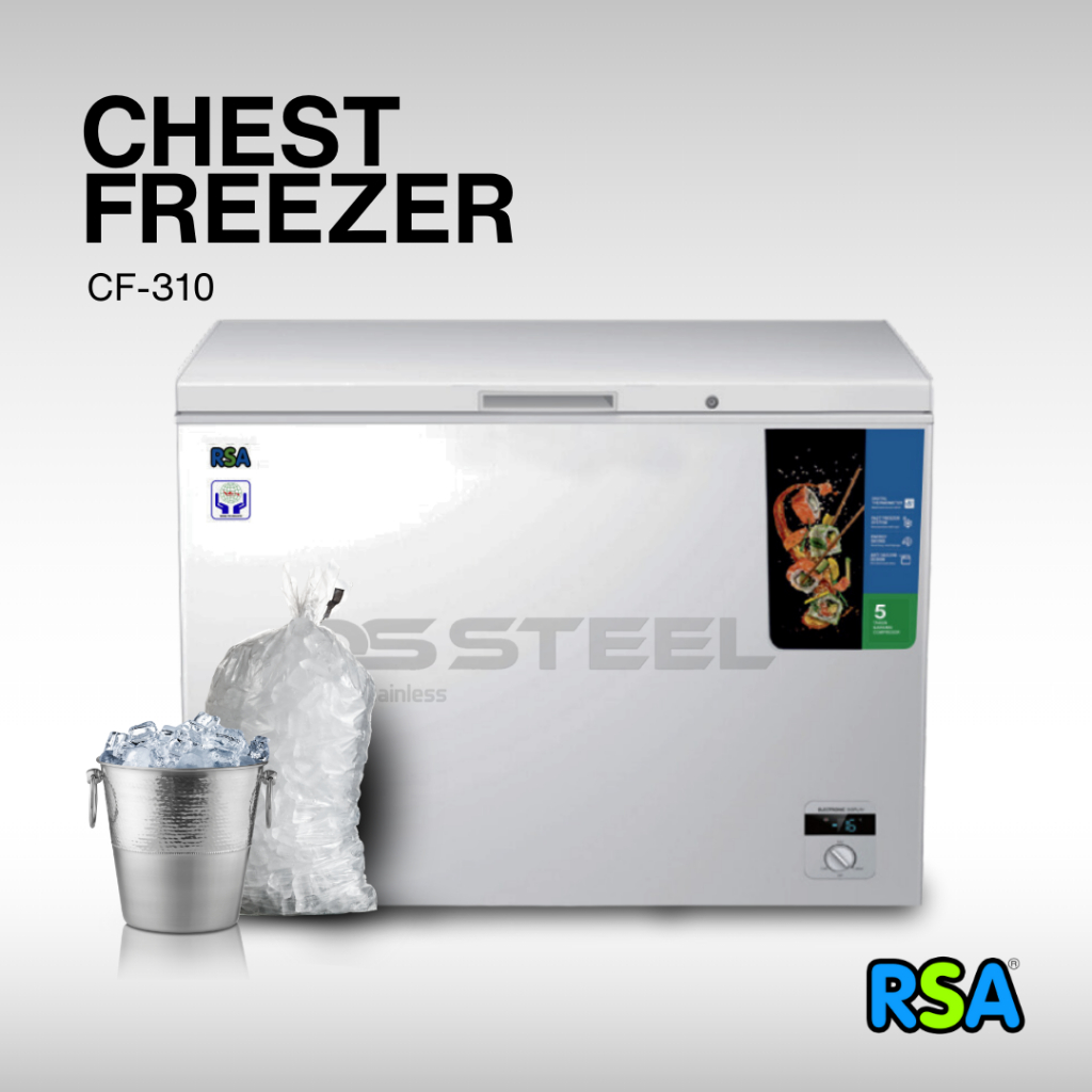 Jual RSA Freezer CF 310 RSA/Chest Freezer CF-310Q/Freezer Box CF 310 Q/ Frizer Rumah Tangga 300 ...