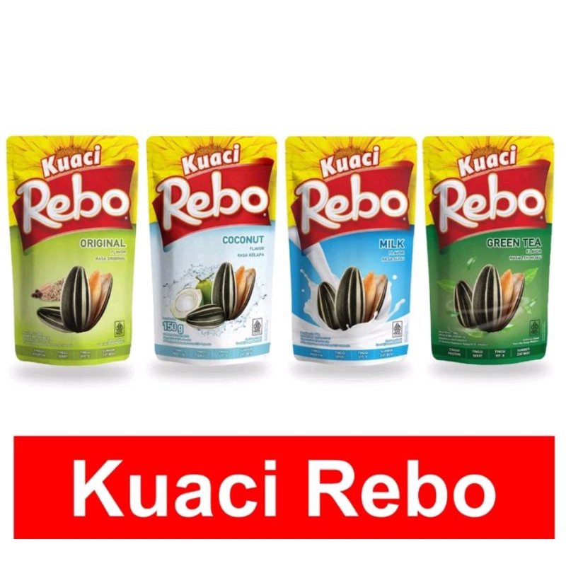 Jual Rebo Kuaci 140 g | Shopee Indonesia