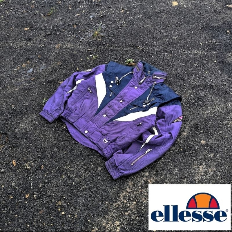 Jual Vintage Racing Jacket Ellesse | Shopee Indonesia