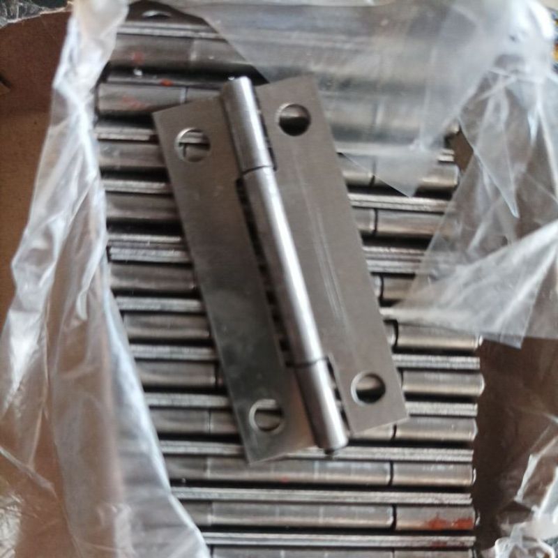 Jual Engsel Plat 2 inch Pintu Laci Triplek Kandang Alumunium | Shopee ...